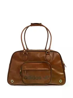 Adidas Logo-print Pet Shoulder Bag Carrier - Brown
