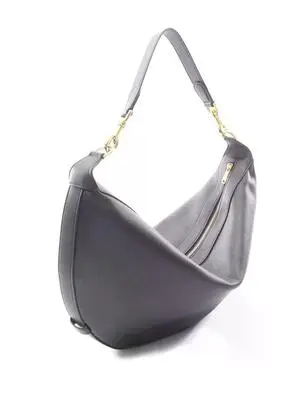 Celine 2022 Medium Leather Leandre Hobo Bag