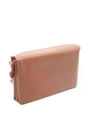 Celine 2000-2026 Leather Trio Flap Shoulder Bag