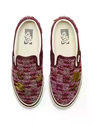 VANS Premium Classic Charm-embellished Sneakers