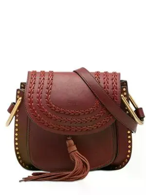 CHLOÉ 2016 Medium Leather Braided Hudson Crossbody Bag