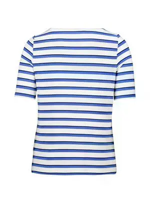 BETTY BARCLAY Horizontal-stripe T-shirt