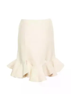 Valentino Garavani Flounce-hem Midi Skirt