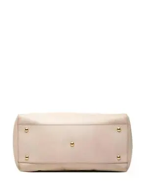 FERRAGAMO 2021 Medium Leather Gancini Beky Satchel