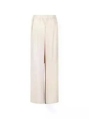 BETTY BARCLAY Marlene Satin-finish Wide-leg Trousers