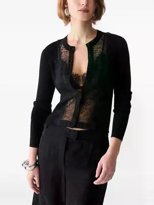 Liu Jo Bi-material T-shirt With Puff Sleeves
