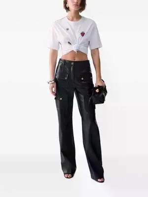 Liu Jo Embellished Cotton T-shirt