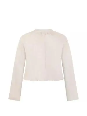 BETTY BARCLAY Gathered Zip-up Jacket