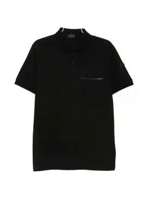 Moncler Chest-pocket Polo Shirt - Black