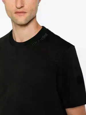 Moncler Logo-embroidered T-shirt