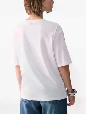 Liu Jo Jewel Embellished Crewneck T-shirt