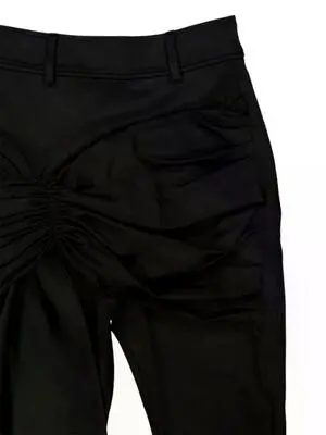 Rabanne Ruched Draped Panel Trousers