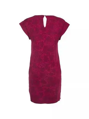 Burberry Sabirdi Printed Midi Dress