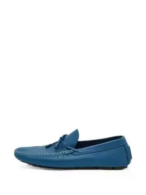 LOUIS VUITTON Monte Carlo Leather Loafers - Blue