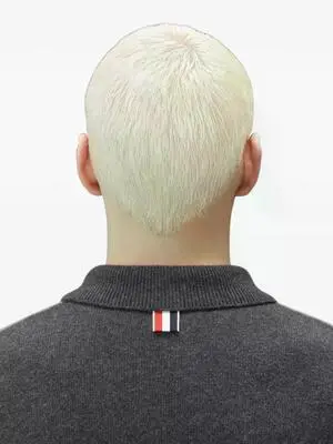 Thom Browne 4-bar Polo Shirt - Grey