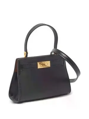 Tory Burch Nano Lee Radziwill Cross-body Bag - Black