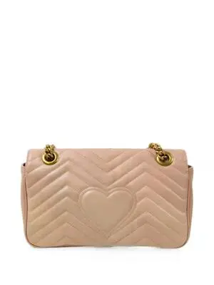 Gucci Gg Marmont Shoulder Bag - Pink
