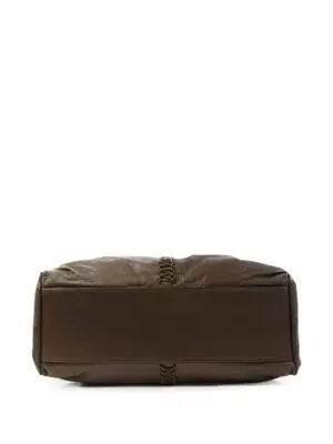BVLGARI Lion Head Leather Shoulder Bag