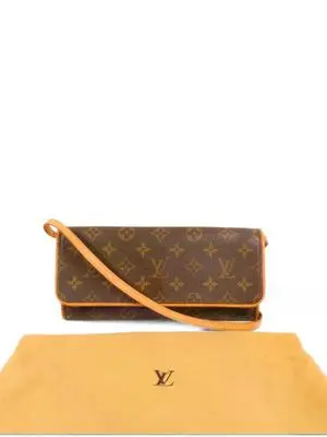 LOUIS VUITTON Gm Pochette Twin Shoulder Bag - Brown