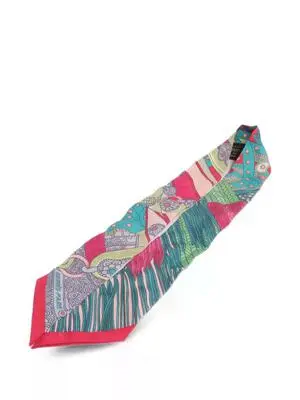 Hermès Twilly Graphic-print Scarf