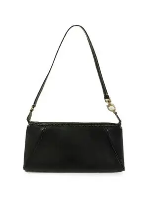 FERRAGAMO Gancini Shoulder Bag - Black