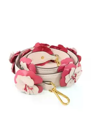 Prada Floral-appliqué Shoulder Strap