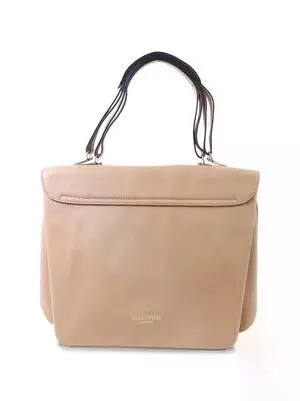 Valentino Garavani Foldover Leather Shoulder Bag