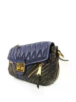 Miu Miu Quilted Leather Shoulder Bag