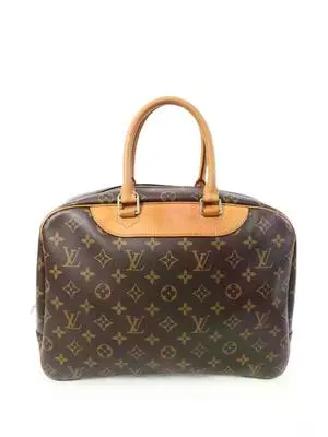 LOUIS VUITTON Deauville Monogram Duffle Bag - Brown