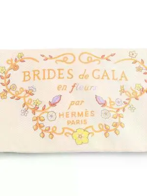 Hermès Brides De Gala En Fleurs Twilly Scarf