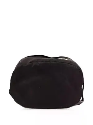 Burberry Logo Print Drawstring Bucket Bag