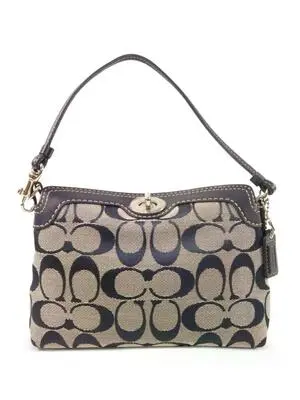 COACH VINTAGE Mini Turnlock Tote Bag - Blue