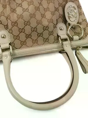 Gucci Gg Supreme Canvas Tote Bag - Neutrals