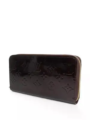 LOUIS VUITTON Monogram Vernis Zippy Wallet