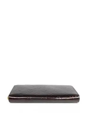 LOUIS VUITTON Monogram Vernis Zippy Wallet