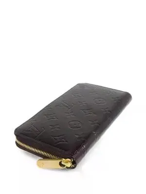 LOUIS VUITTON Monogram Vernis Zippy Wallet
