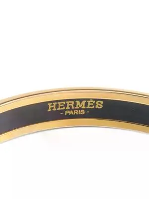 Hermès Enamel Funny Ice Cream Motif Bangle