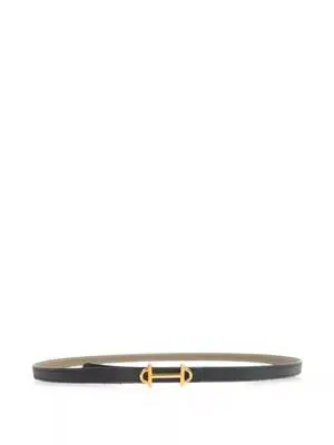 Hermès Gamma Reversible Belt - Black