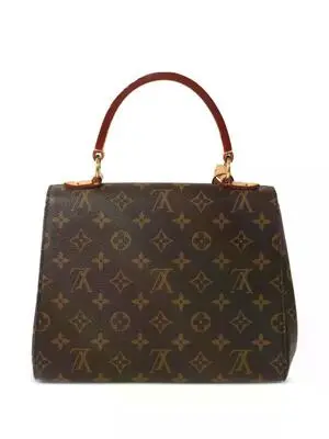 LOUIS VUITTON Monogram Cluny Bb Tote Bag - Brown
