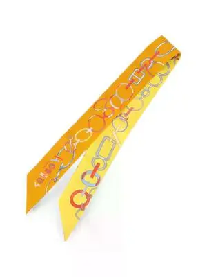 Hermès Twilly Scarf - Orange