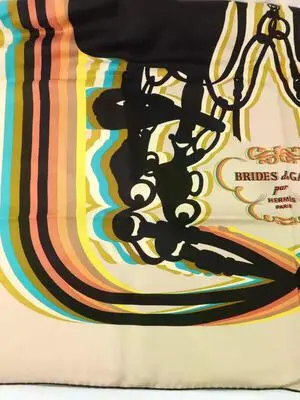 Hermès Graphic-print Scarf