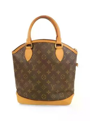 LOUIS VUITTON Lockit Monogram Tote Bag