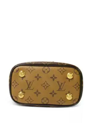 LOUIS VUITTON Monogram Reverse Vanity Shoulder Bag - Brown