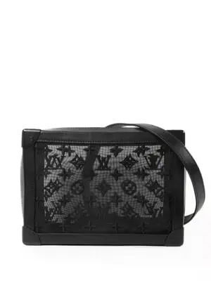 LOUIS VUITTON Soft Trunk Shoulder Bag - Black
