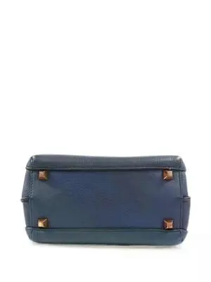 Mcm 2-way Leather Shoulder Bag