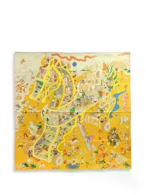 Hermès Academia Hippica Scarf