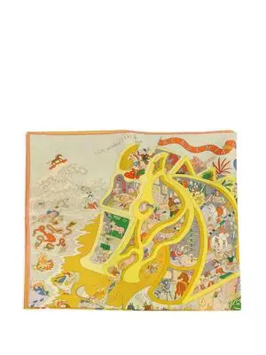 Hermès Academia Hippica Scarf