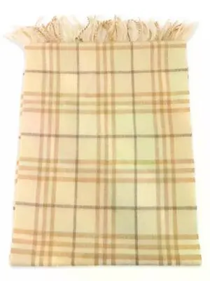 Burberry Check Cashmere Scarf - Neutrals