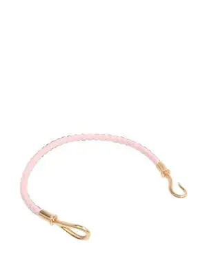 Hermès Leather Bracelet With Engraved Logo