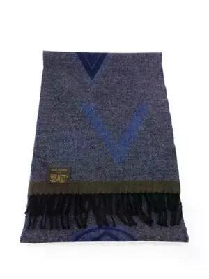 LOUIS VUITTON Sticker Scarf - Blue